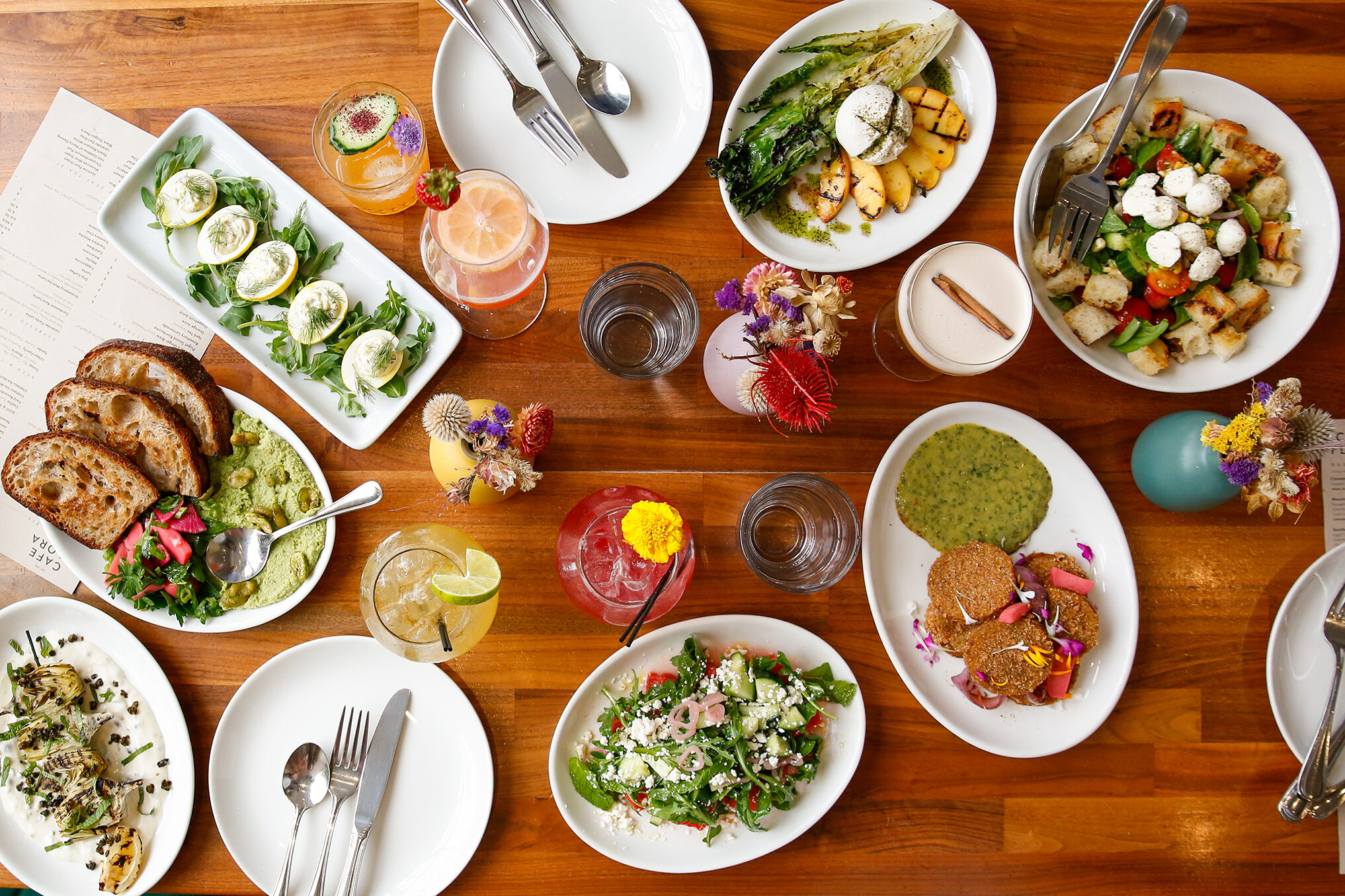 Cafe Flora - Seattle Vegetarian Restaurant - Brunch, Lunch, Dinner